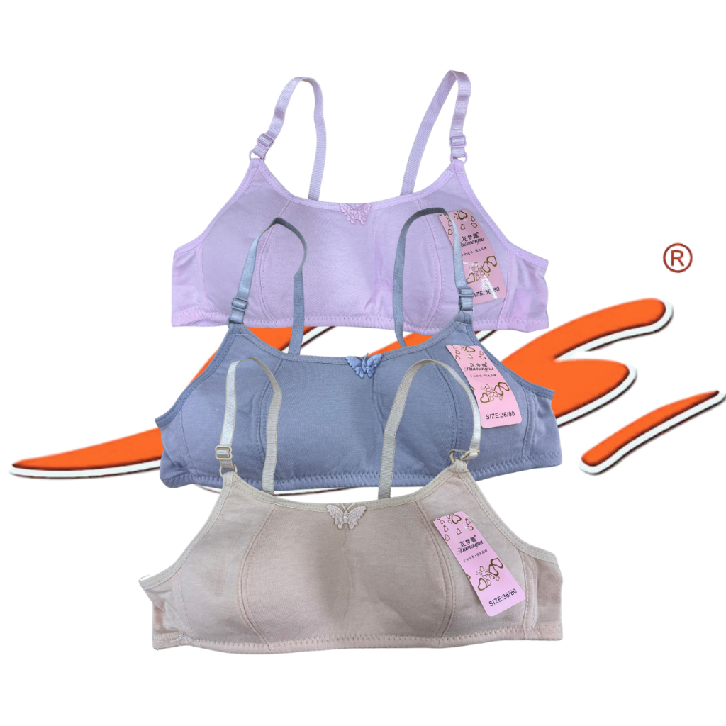 𝗦𝗧𝗨𝗗𝗘𝗡𝗧 𝗕𝗥𝗔 Soft Cotton Student Bra No Steel Rings Bra Anti-Protrusions ...