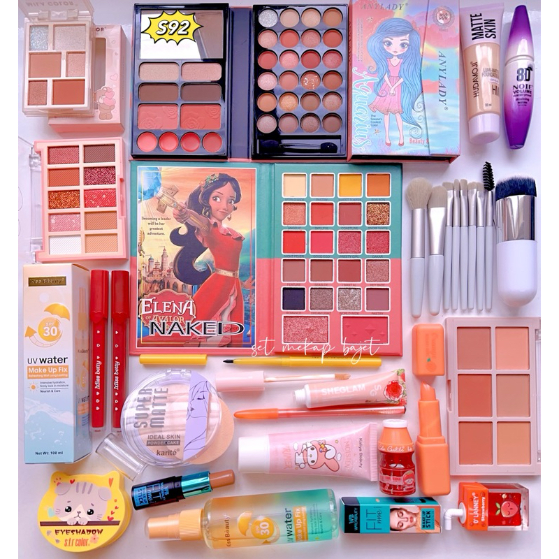 SET MAKEUP LENGKAP S92 😍😍 SET MAKEUP LENGKAP&MURAH‼️ ITEM LENGKAP UNTUK ...