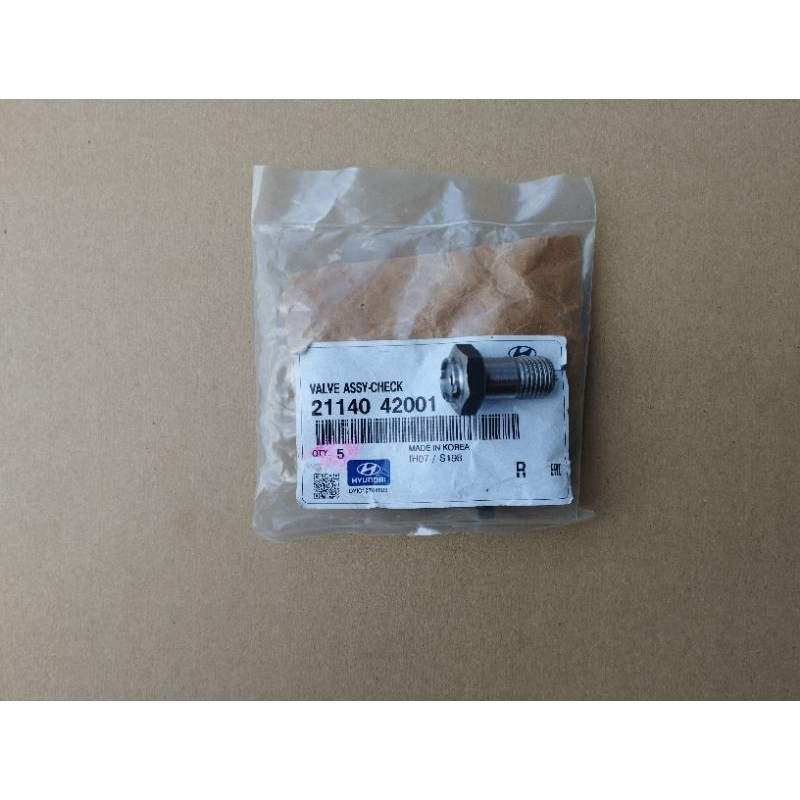 Inokom Lorimas AU26 D4BB 4D56 Truck Engine Oil Jet Check Valve Bolt ...