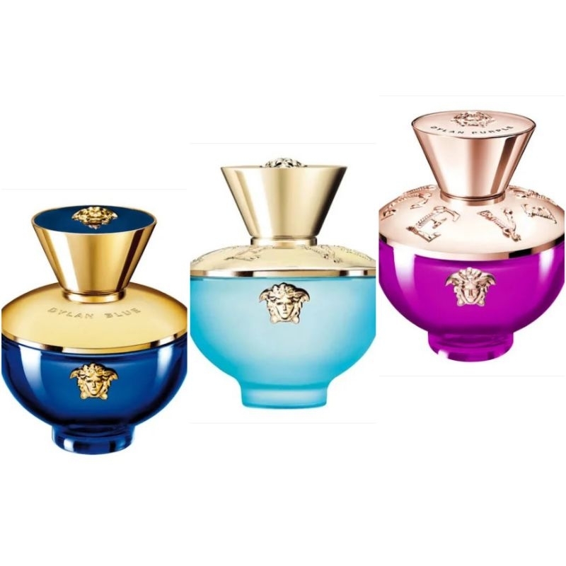 Versace Dylan Blue/ Dylan Purple/ Dylan Turquoise 100ml edp Tester ...
