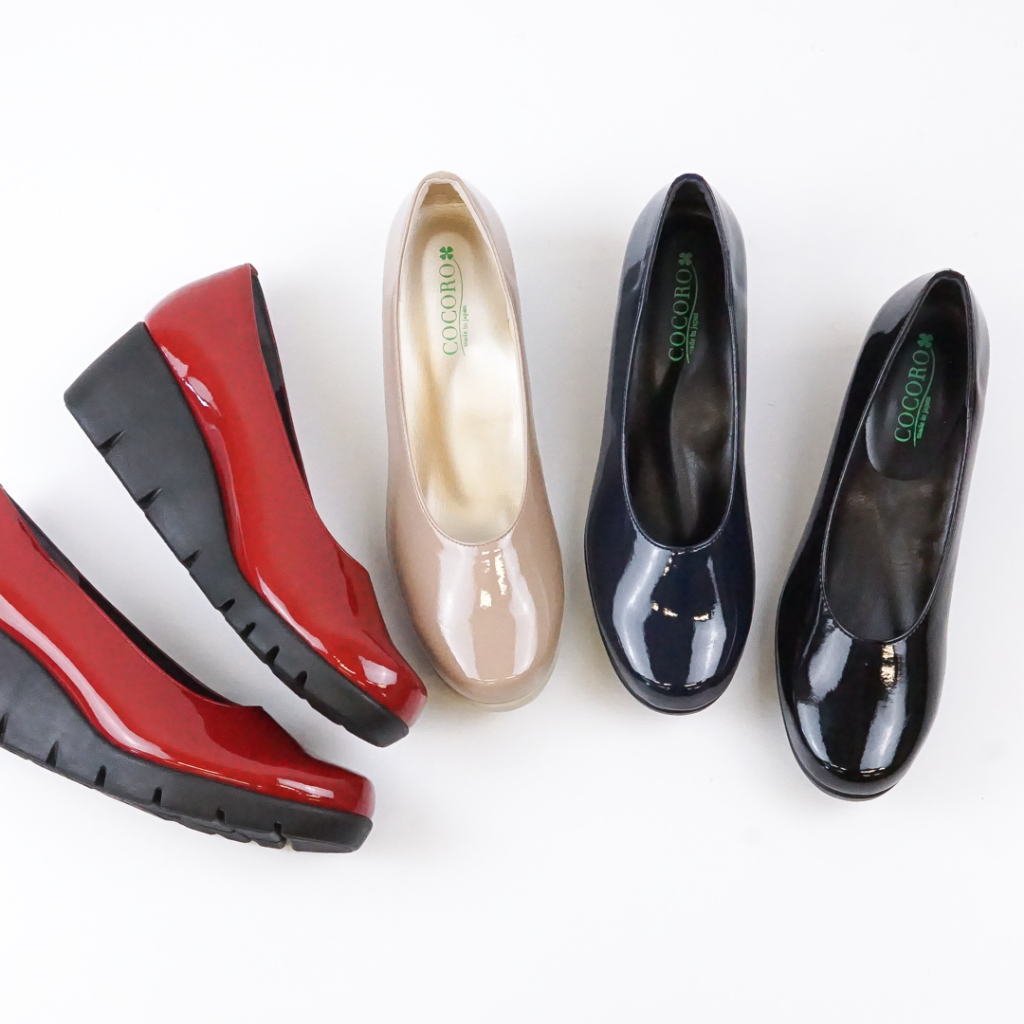 [COCORO Japanese Shoes Store] COCORO 3073 Stable Heel Pumps | Shopee ...