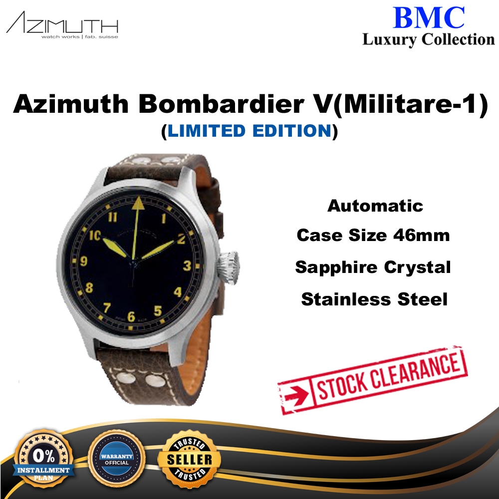 Azimuth Bombardier V Limited Edition (NEW) | Shopee Malaysia