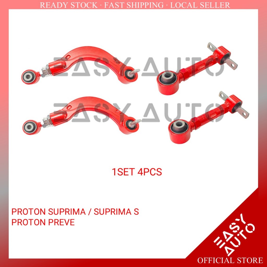 1SET 4 PIECES !! PROTON PREVE/SUPRIMA S -HEAVY DUTY REAR UPPER ARM ...