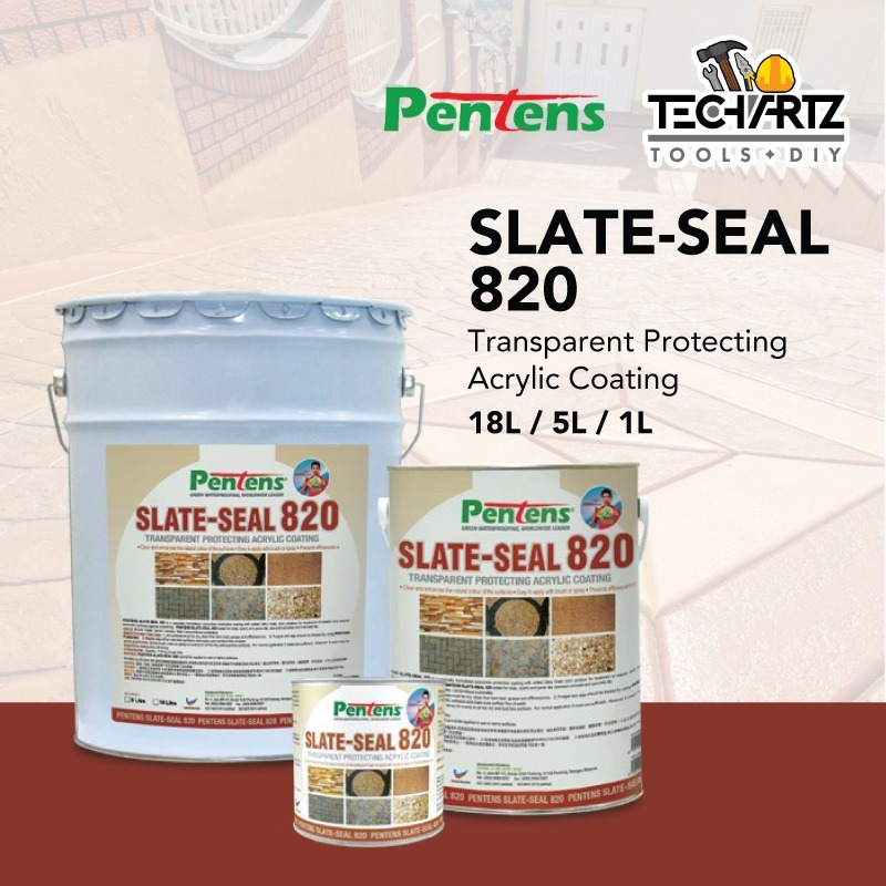 [TECHART] PENTENS 820 Transparent,Anti-stain Waterproofing Paint Slate ...