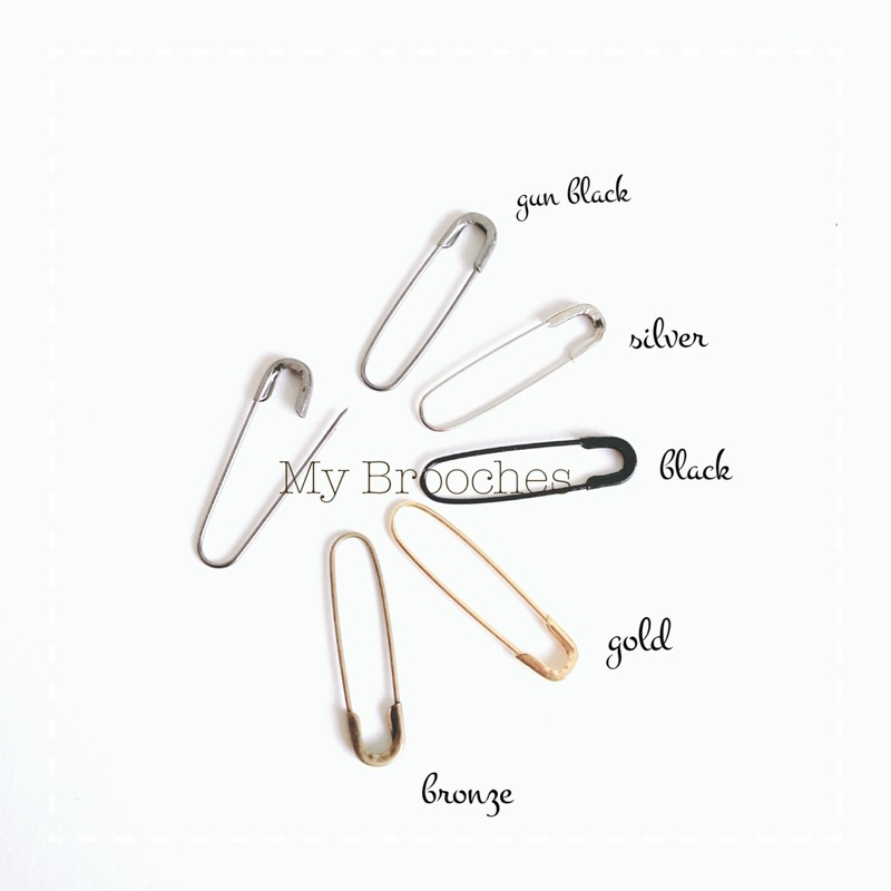 U Shape Safety Pin tudung (15 pieces) | Shopee Malaysia
