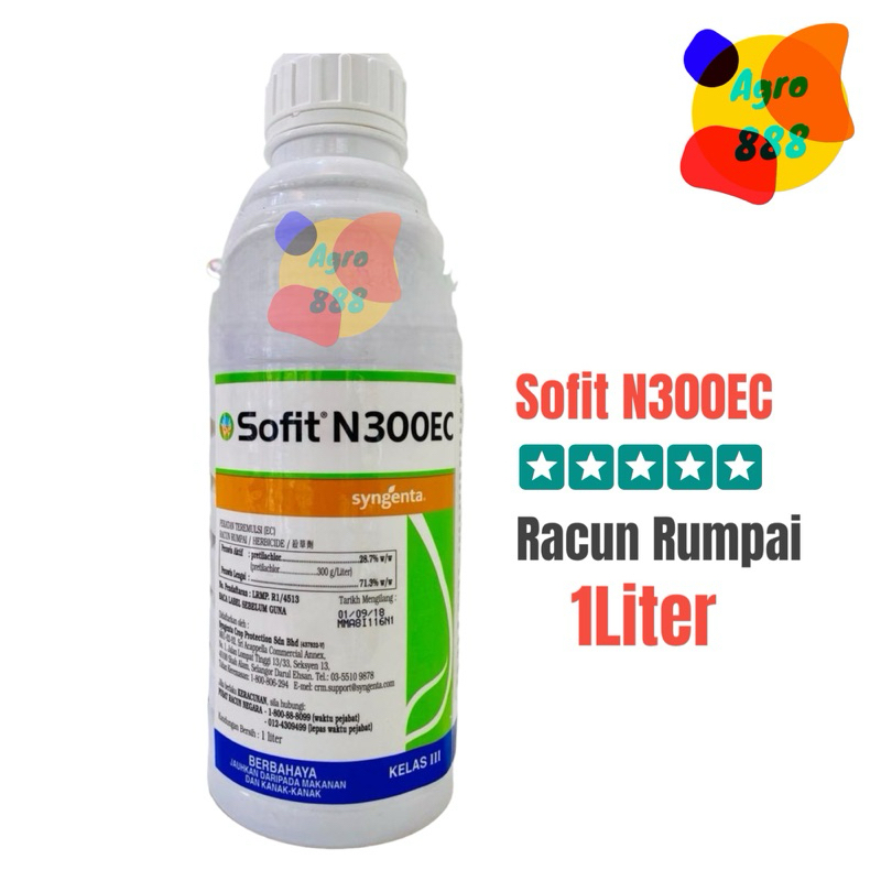 Sofit N300EC 1LITER /Syngenta Racun Rumput padi angin | Shopee Malaysia