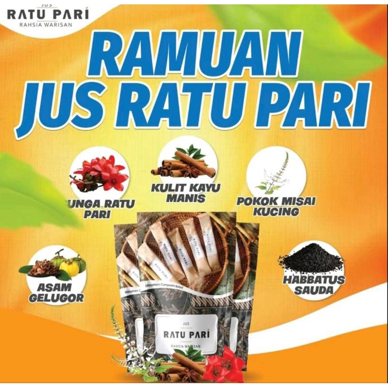 JUS RATU PARI/MASALAH 3 SERANGKAI | Shopee Malaysia