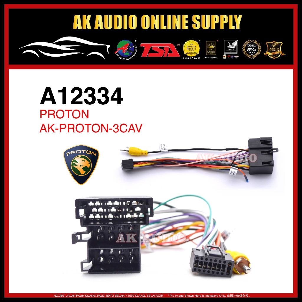 Proton OEM Plug and Play Power Cable Player Socket Car Android Player ...
