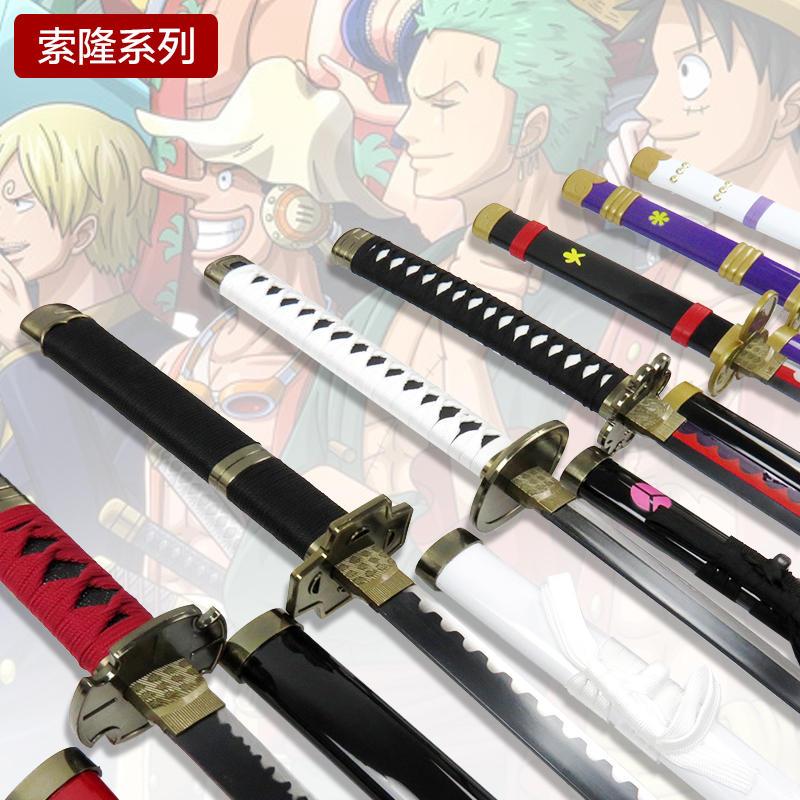 Zoro One Piece Roronoa Swords Toys 104 cm Japan Anime Cosplay Wooden ...
