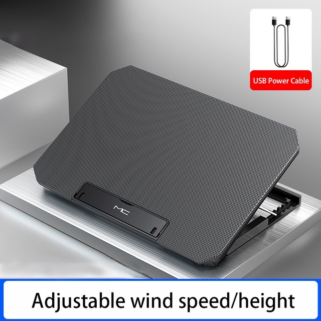 Laptop Cooler Fan STRONG 6 FAN Gaming Laptop Stand Cooling Pad Laptop ...