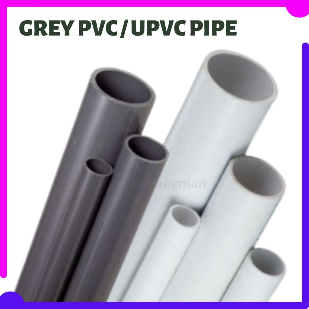 PVC Pipe Paip Air PVC Paip Kelabu UPVC Pipe Paip Air UPVC Paip Putih Loose Cut High Quality ...