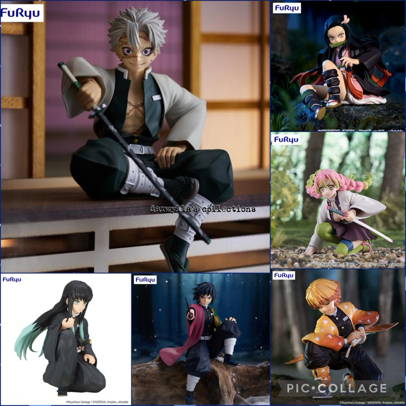 FURYU Demon Slayer Kimetsu No Yaiba Zenitsu Kanroji Noodle Stopper ...