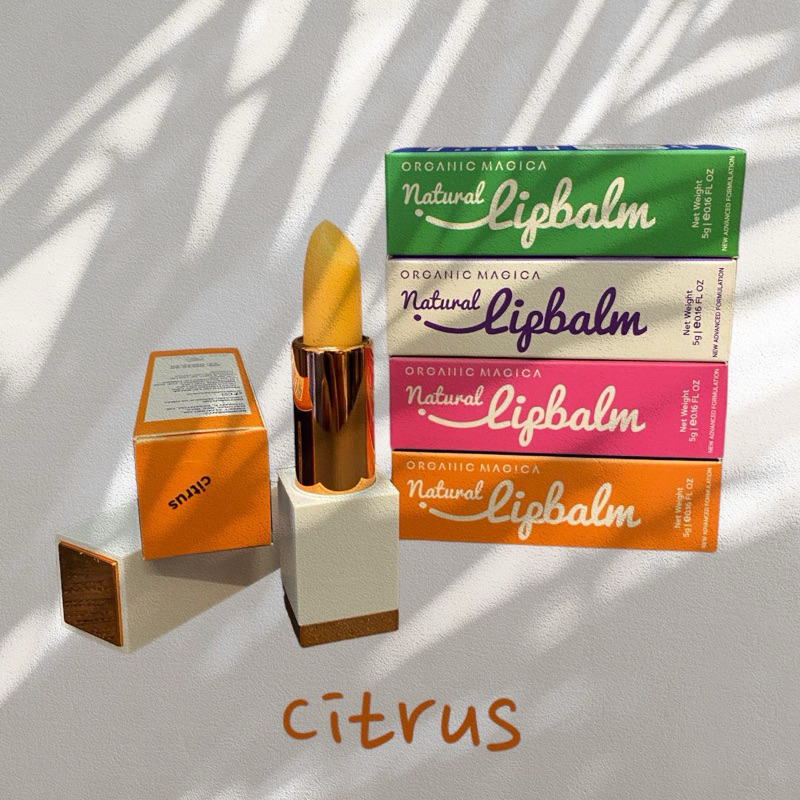 CITRUS LIPBALM #ORGANIC MAGICA | Shopee Malaysia