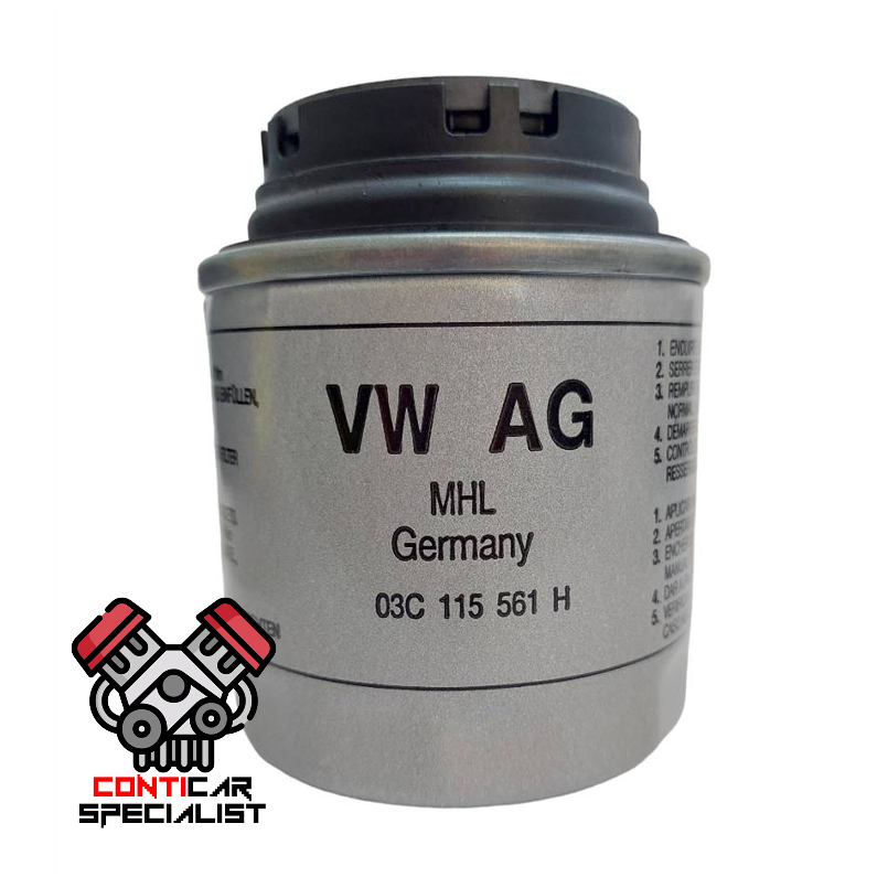 03C115561H OIL FILTER EA111 EA211 1.4 TSI VW GOLF JETTA TIGUAN TOURAN ...