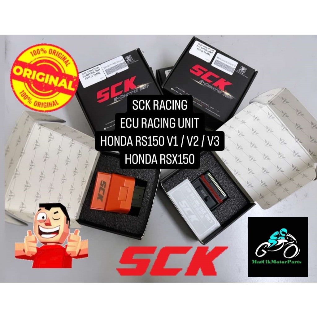 SCK RACING E-CONTROL UNIT ECU STANDARD CUTTING RACING ECU 10800 RPM CUT ...