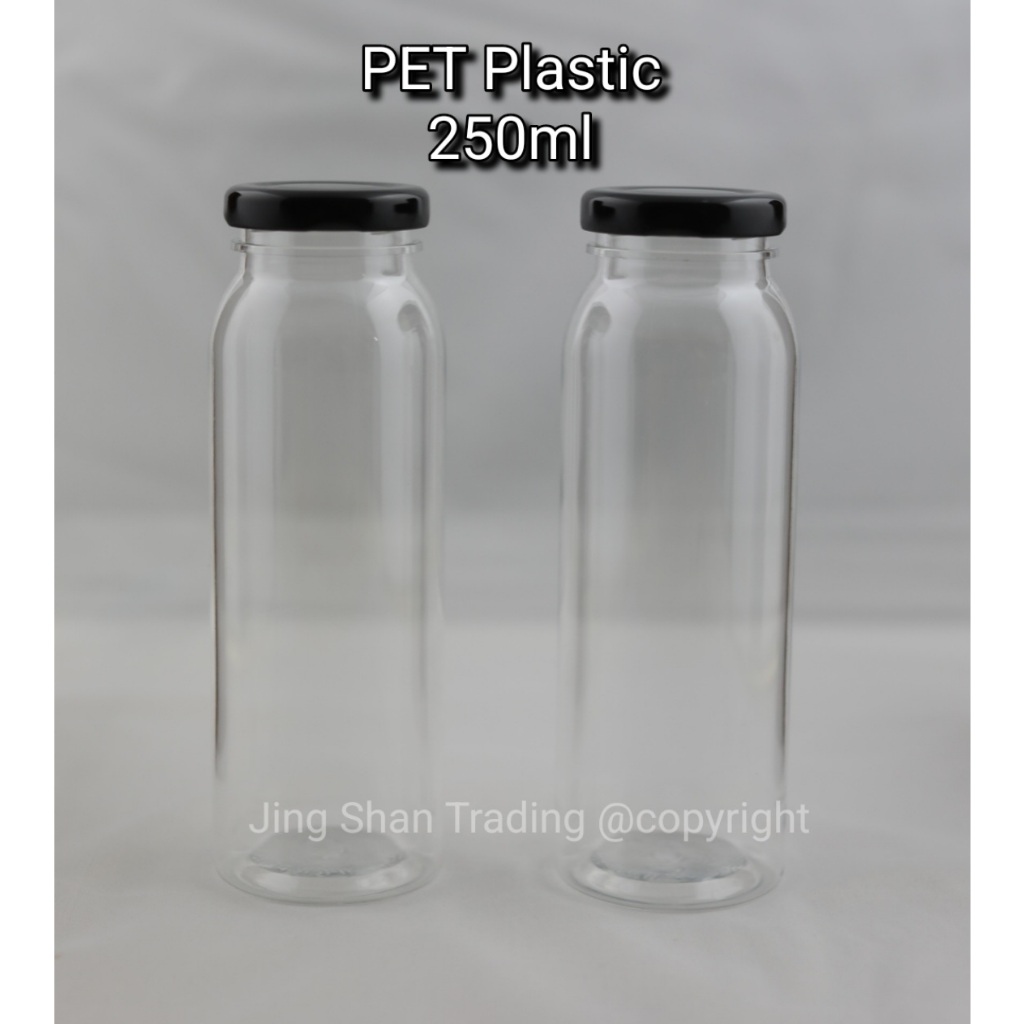 (PPT17184) 105pcs PET Plastic 250ml bottle/coffee/milk tea/ plastik jus ...