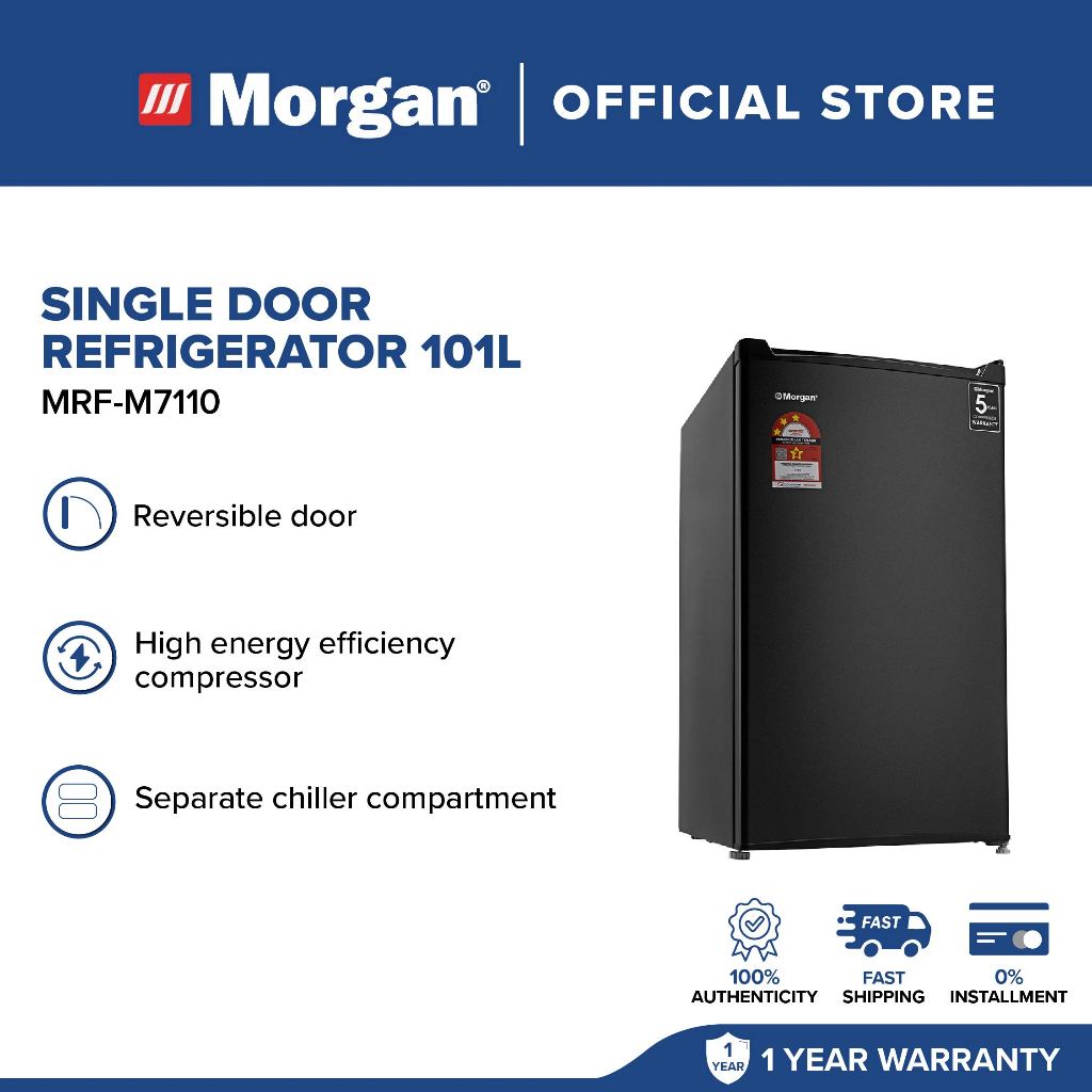 Morgan Single Door Refrigerator (101L) MRF-M7110 (MEPS 3 Stars, Energy ...