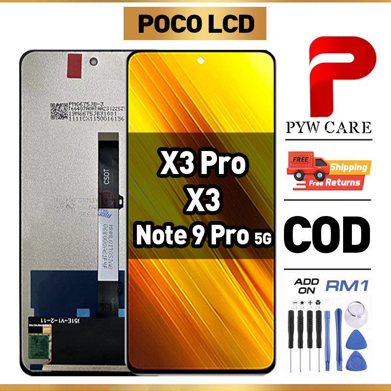 Compatible For Poco X3 / X3 Pro / Redmi Note 9 Pro 5G LCD | Shopee Malaysia