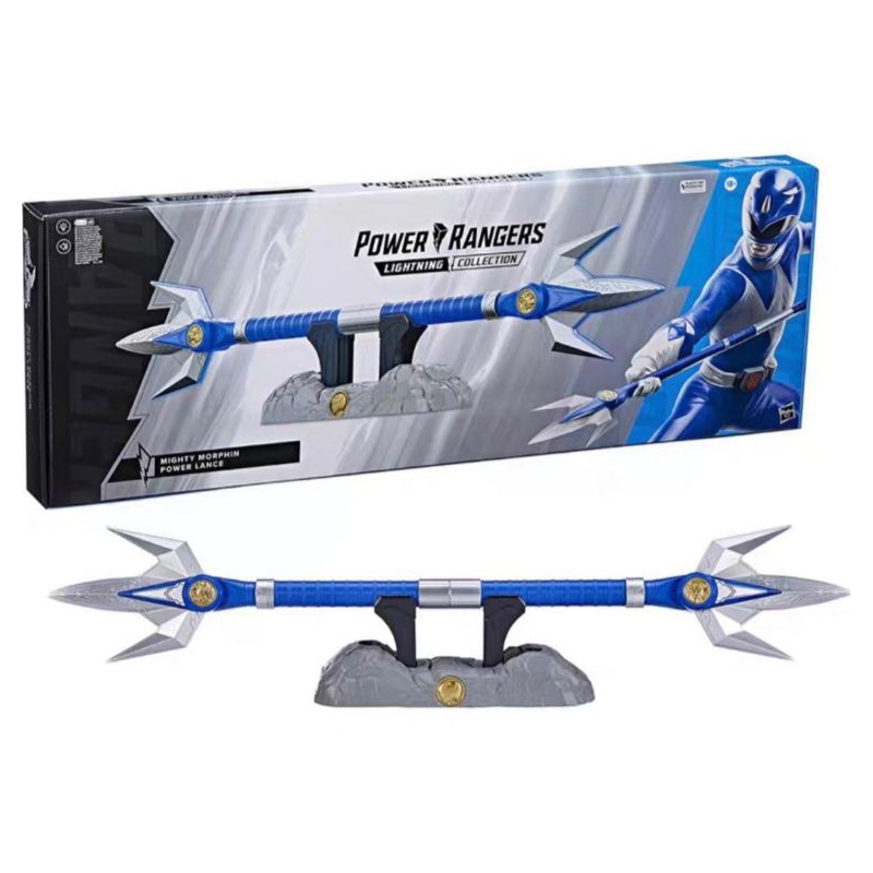 Power Rangers Lightning Collection Mighty Morphin Blue Ranger Power ...