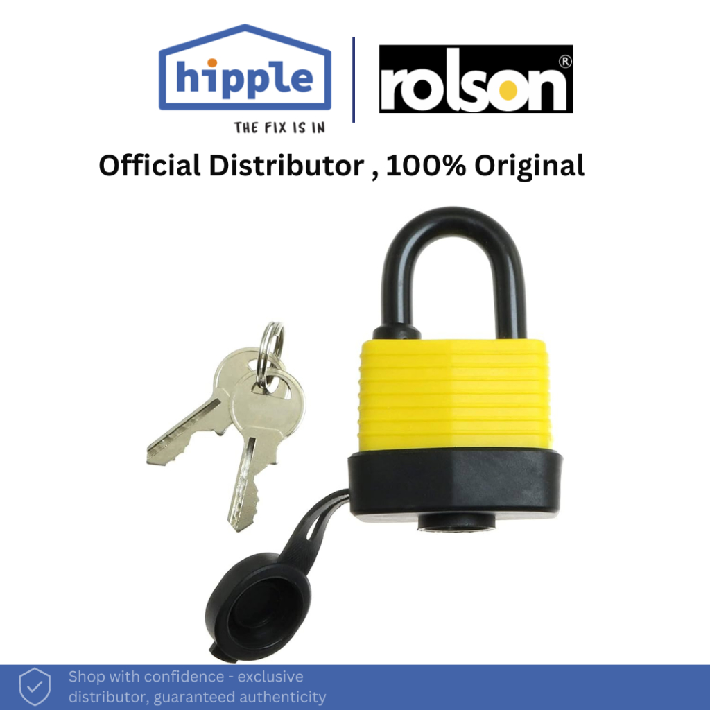 Rolson Weatherproof Padlock (50mm) 66514 | Shopee Malaysia