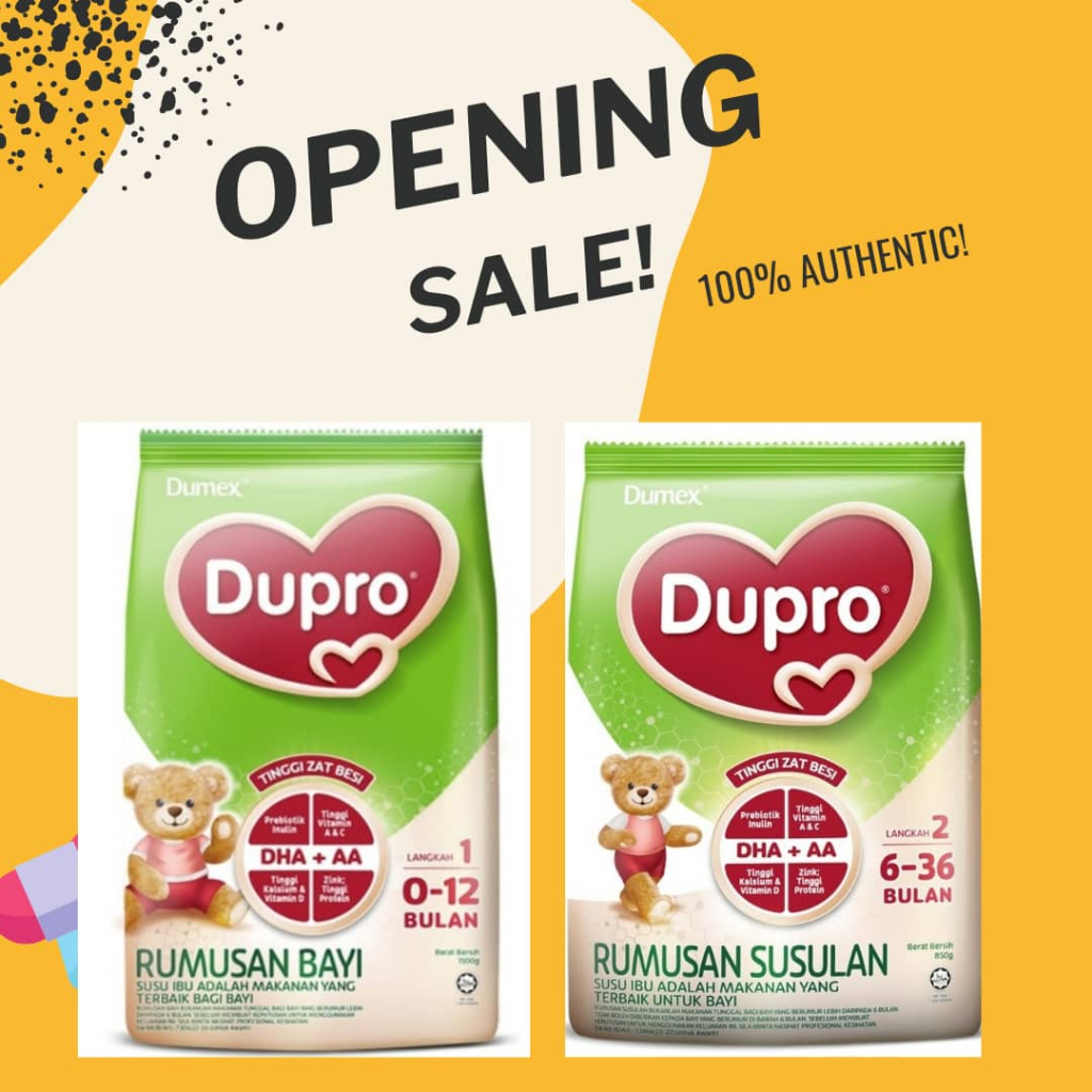 EXP 2026 DUPRO STEP 1/ DUPRO STEP 2 850g/900g | Shopee Malaysia