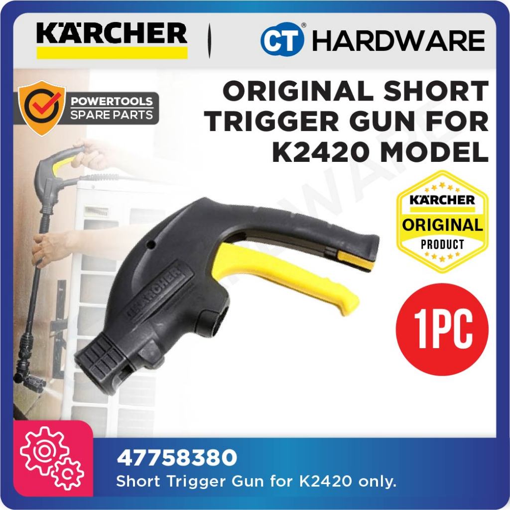 Karcher 47758380 Original Short Trigger Gun for K2420 High Pressure ...