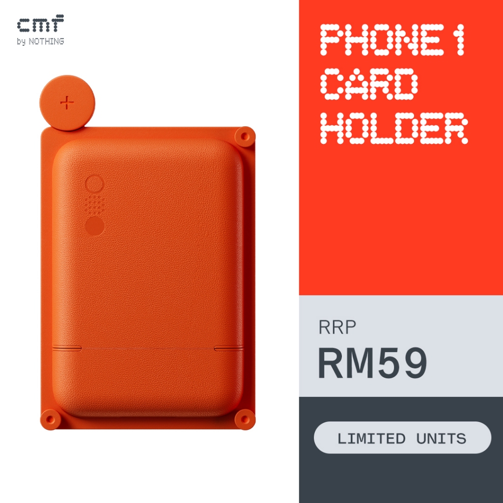 [Exclusive] CMF Phone 1 Card Case | Soft leather-like finish with ...