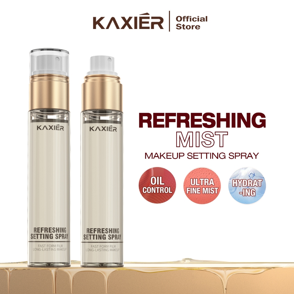 KAXIER Makeup Setting Spray - Mist Pengikat Solekan Tahan Lama (Matte ...