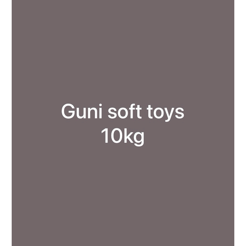 Guni soft toys (megat) | Shopee Malaysia
