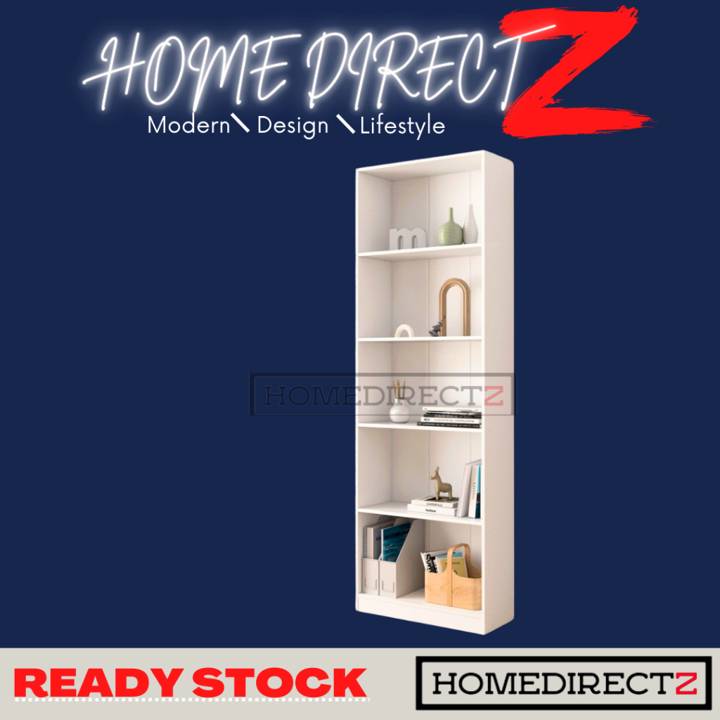 HDZ 2FT Open Storage Book Cabinet Bookshelf Bookcase Display Cabinet ...