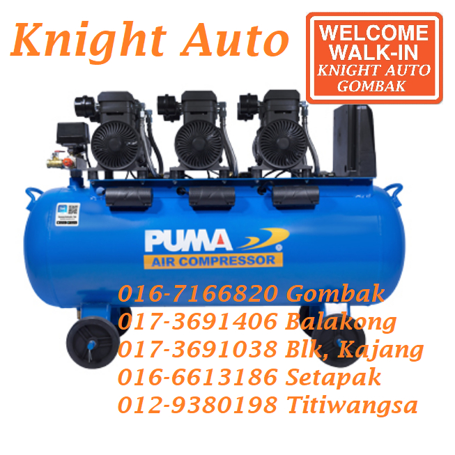 NEW ARRIVE PUMA FORCE-120 / FORCE 120 / FORCE120 6HP 120L Oil Free ...