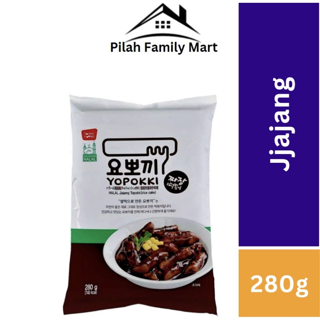Jjajang YOPOKKI Topokki Rice Cake 280g | Shopee Malaysia