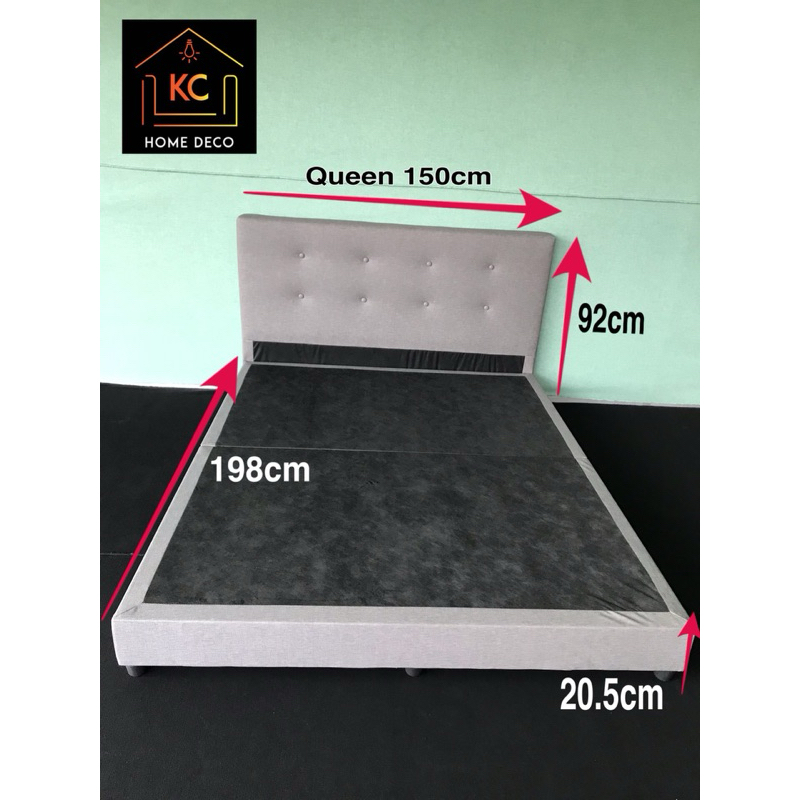 Katil Divan Single / Queen / King size Divan Bed Not Include Mattress ...
