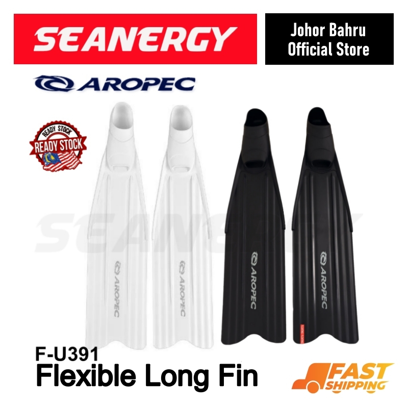 AROPEC Freediving Long Fin Freedive Fin Spearfishing Fin F-U391 ...
