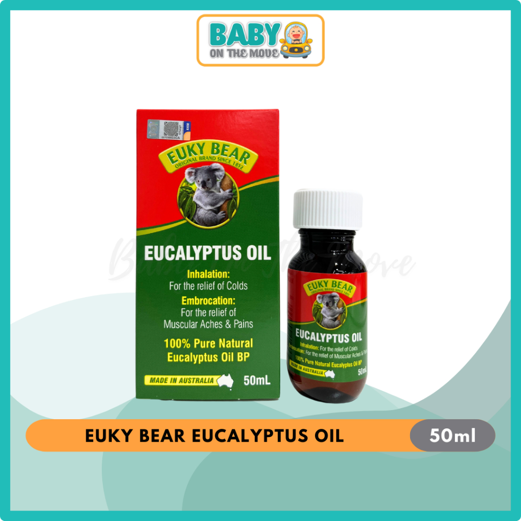 EUKY BEAR Eucalyptus Oil 50ml Minyak Kayu Putih Made in Australia ...
