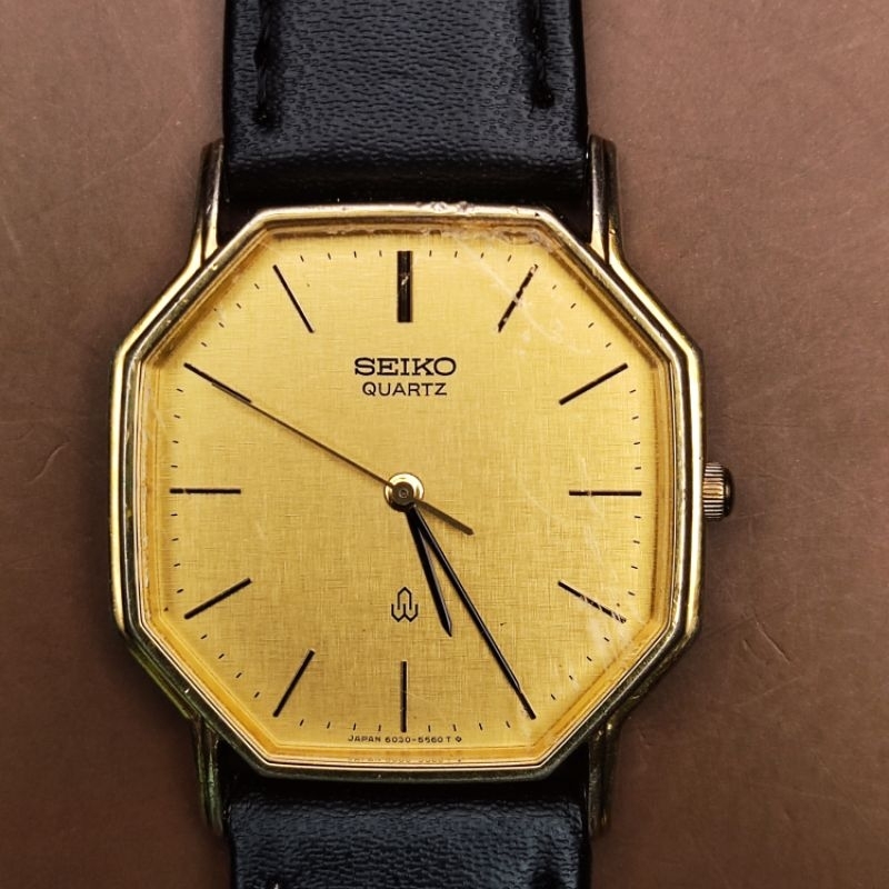 Authentic Vintage Seiko Quartz Octagon case Unisex | Shopee Malaysia