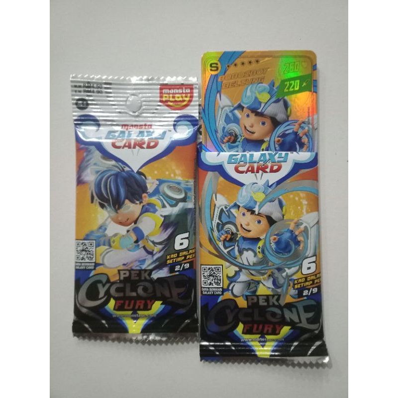 KOMBO PEK CYCLONE FURY BOBOIBOY BELIUNG (SR & AA) | Shopee Malaysia