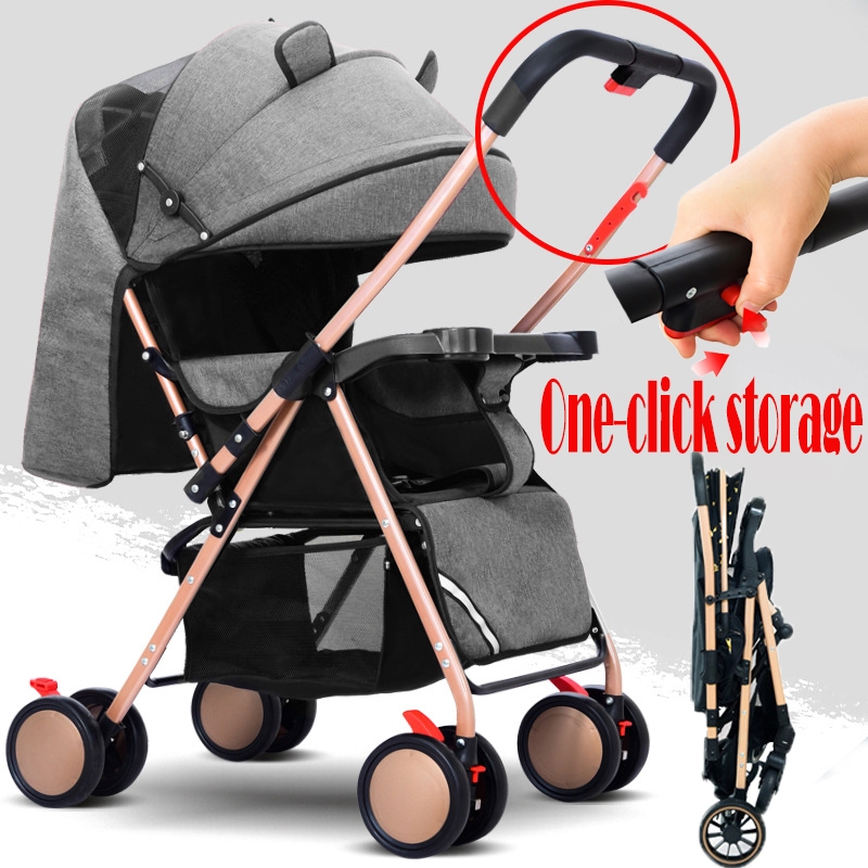 Foldable Baby Stroller Portable Stroller Cabin Stroller Lying And ...