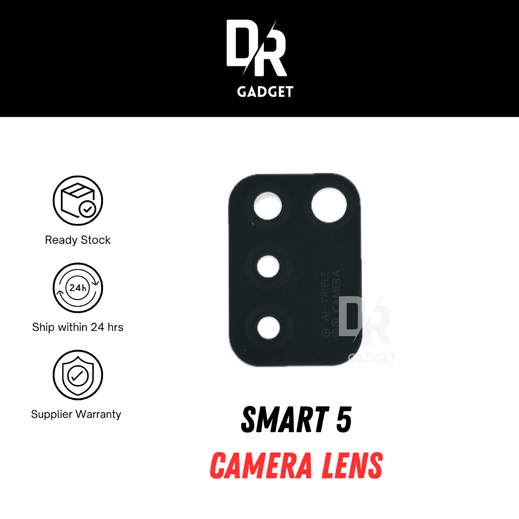 Camera Lens For INFIN Smart 5 / Smart 7 / Smart 8 / Zero X Neo / Zero X ...
