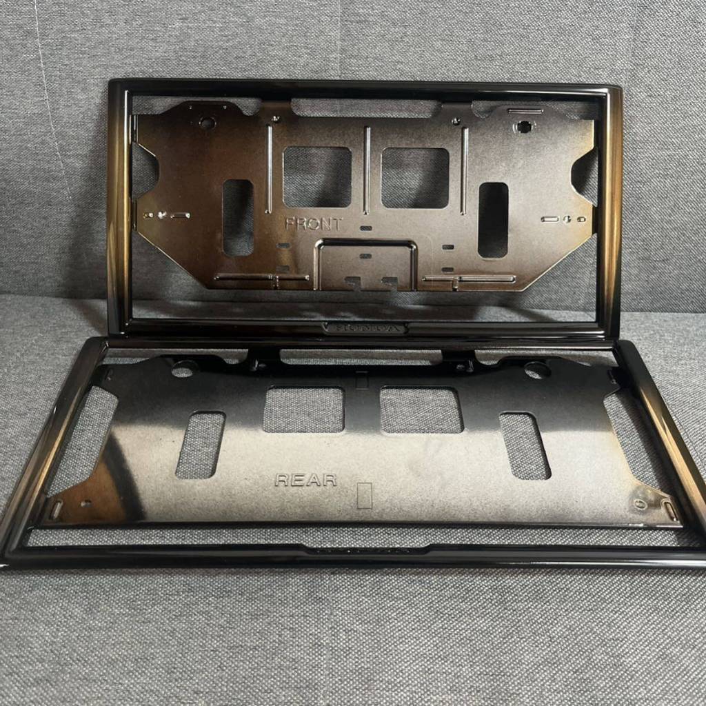 Honda access dark chrome frame plate | Shopee Malaysia