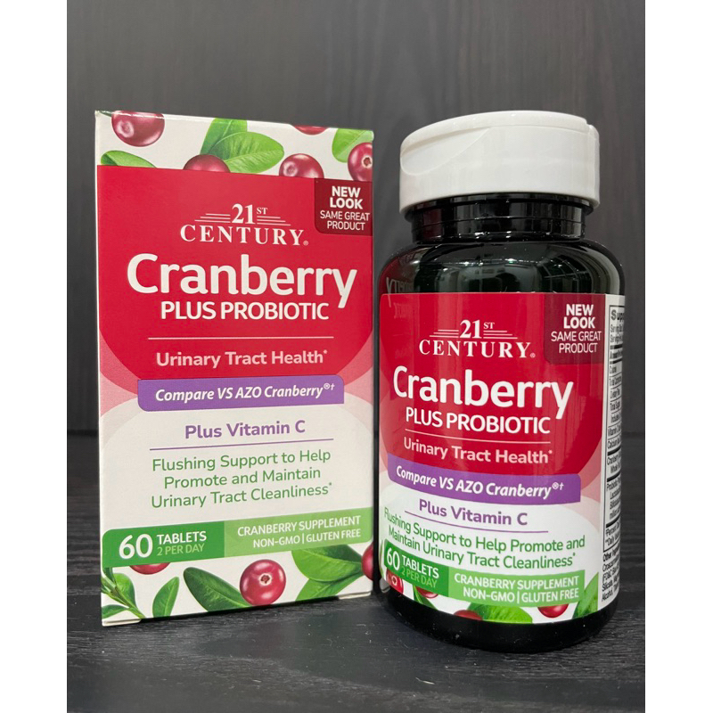21st Century Cranberry Plus Probiotic 蔓越莓益生菌(60 tablets) | Shopee Malaysia
