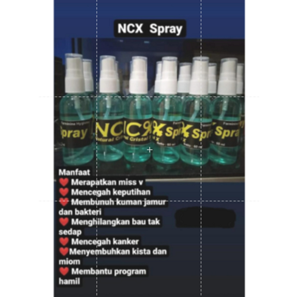 NCX SPRAY SERUM PERAPAT SPRAY AROMATIC MISS V 60 ml PERAPAT MISS V 20 ...