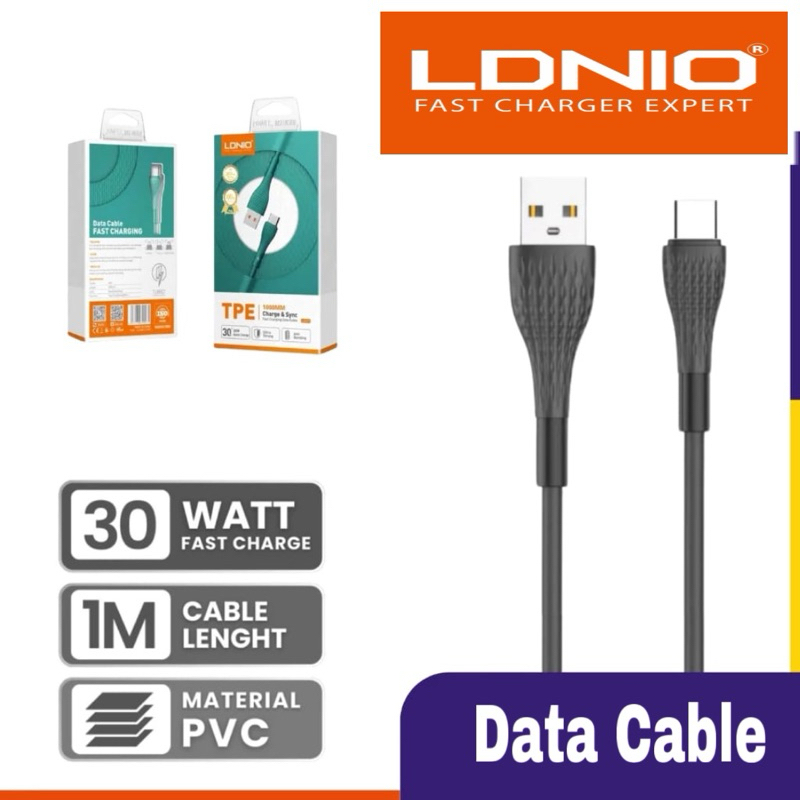 Ldnio Data Cable LS671 Fast Charger USB Type-C 30watt 2 meter (100% ...
