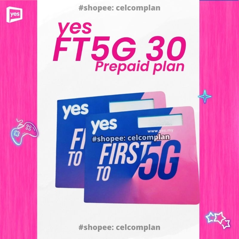 SIMKAD YES FT5G UNLIMITED DATA (Langganan unlimited sebulan) | Shopee ...