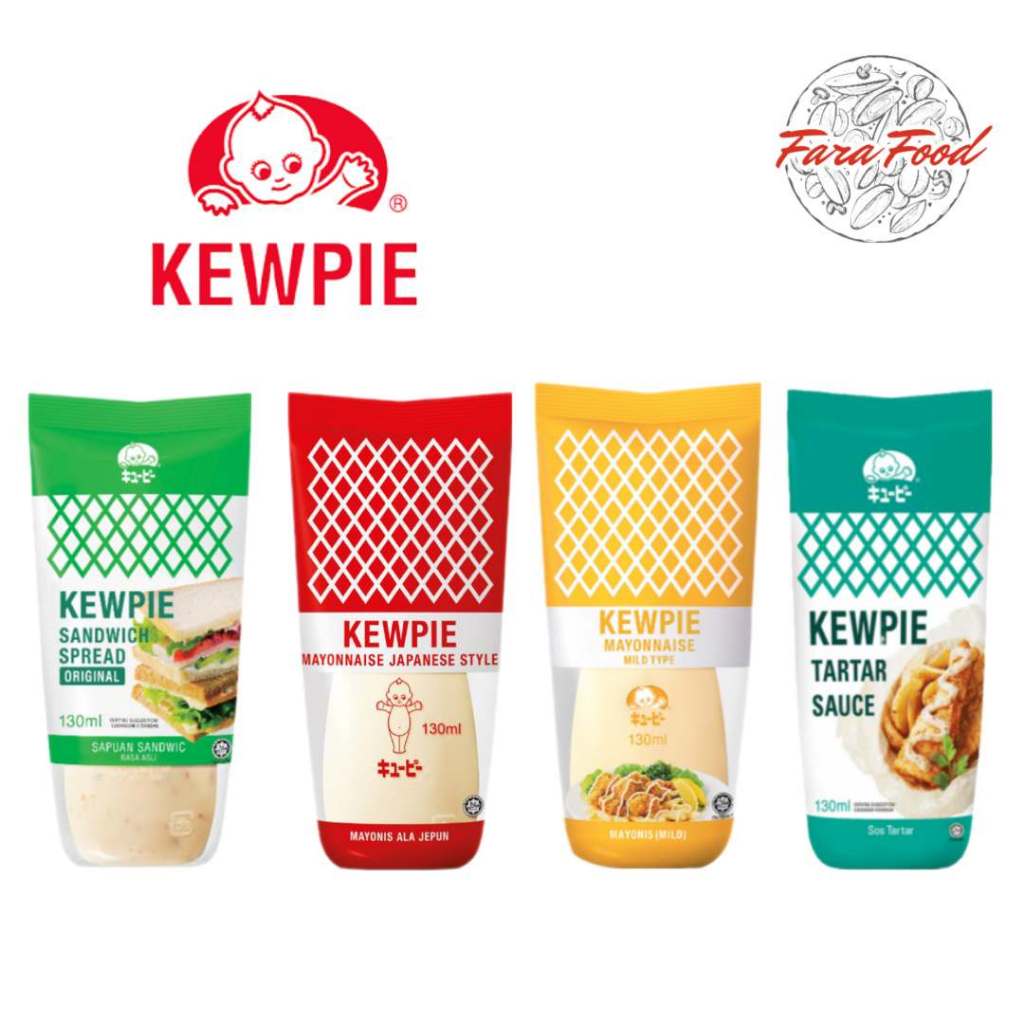Kewpie Mayonnaise Sauce Mayonis Tartar Sos Mayo Dressing Japanese ...
