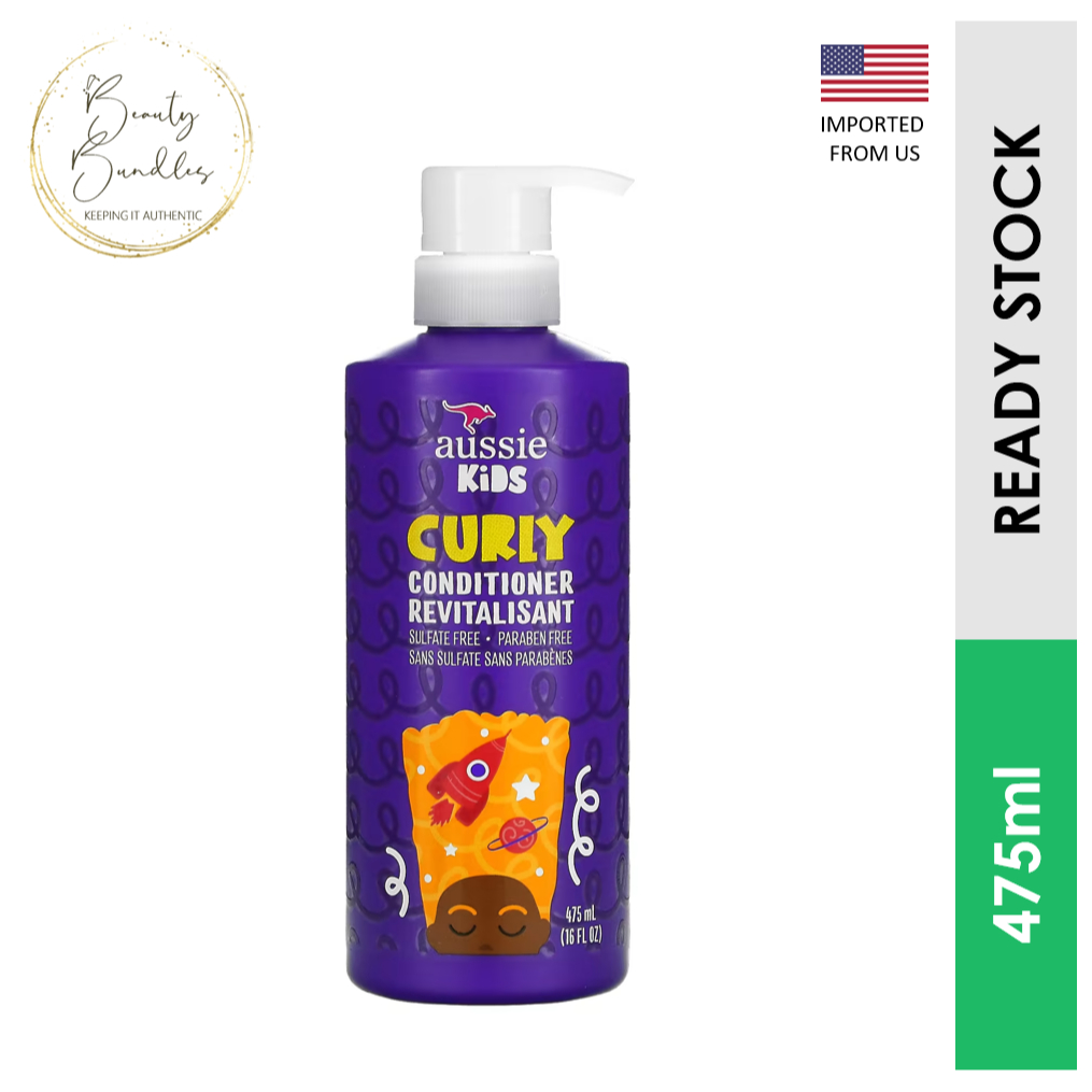 Aussie Kids Curly Conditioner Revitalisant, Sunny Tropical Scent (475 ...