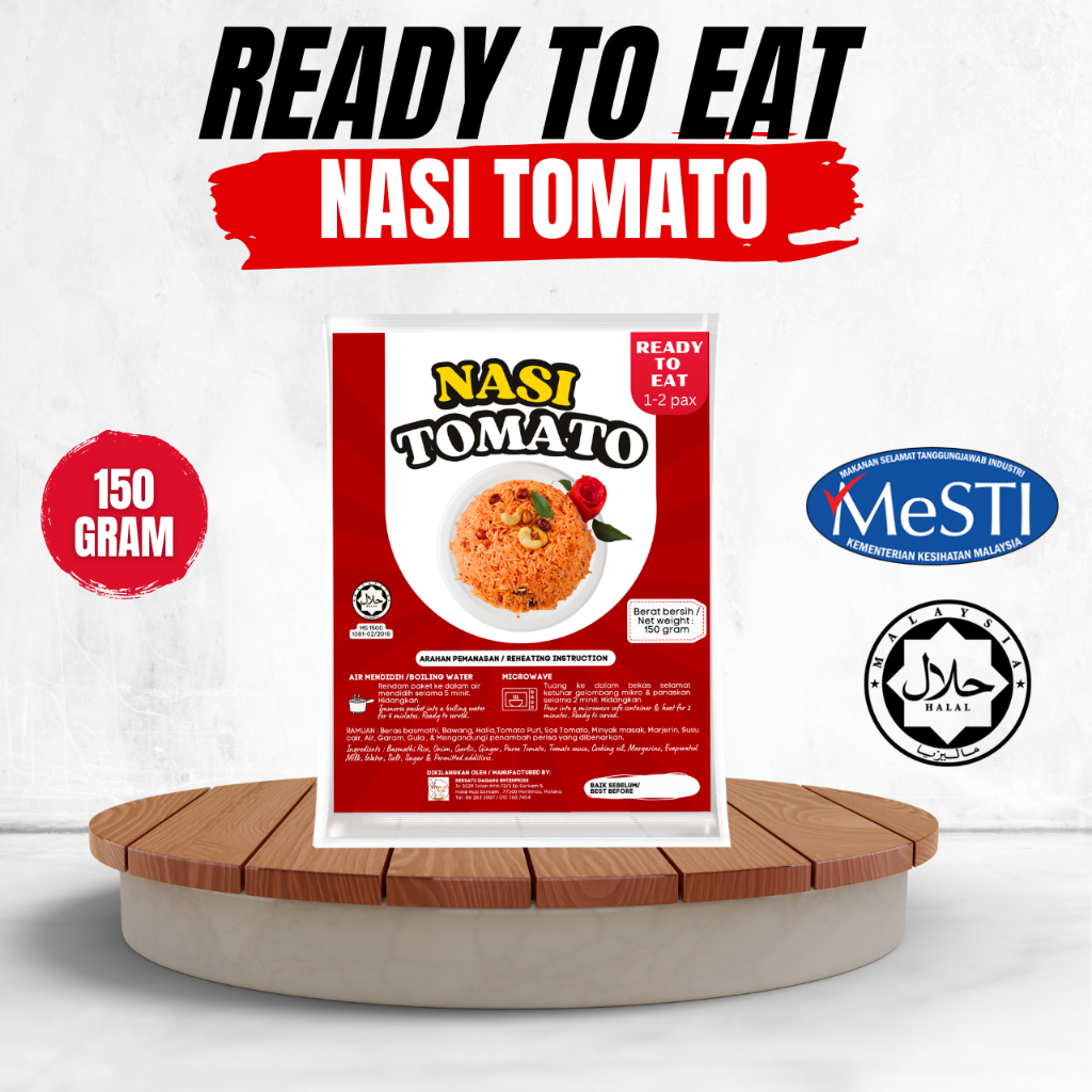 CHEF ZAM variasi NASI READY TO EAT 150gram instant Rice nasi lemak ...