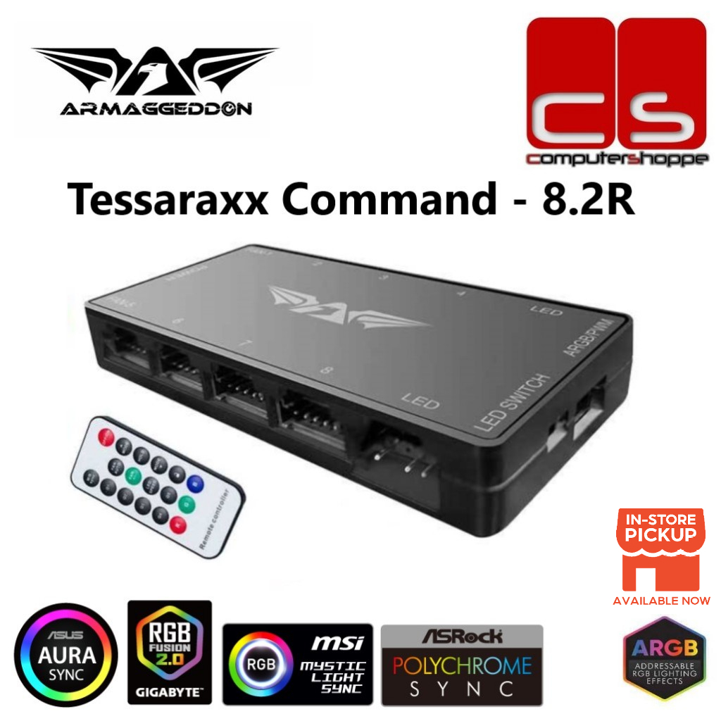 Armaggeddon Tessaraxx Command - 8.2R ARGB Controller | Shopee Malaysia