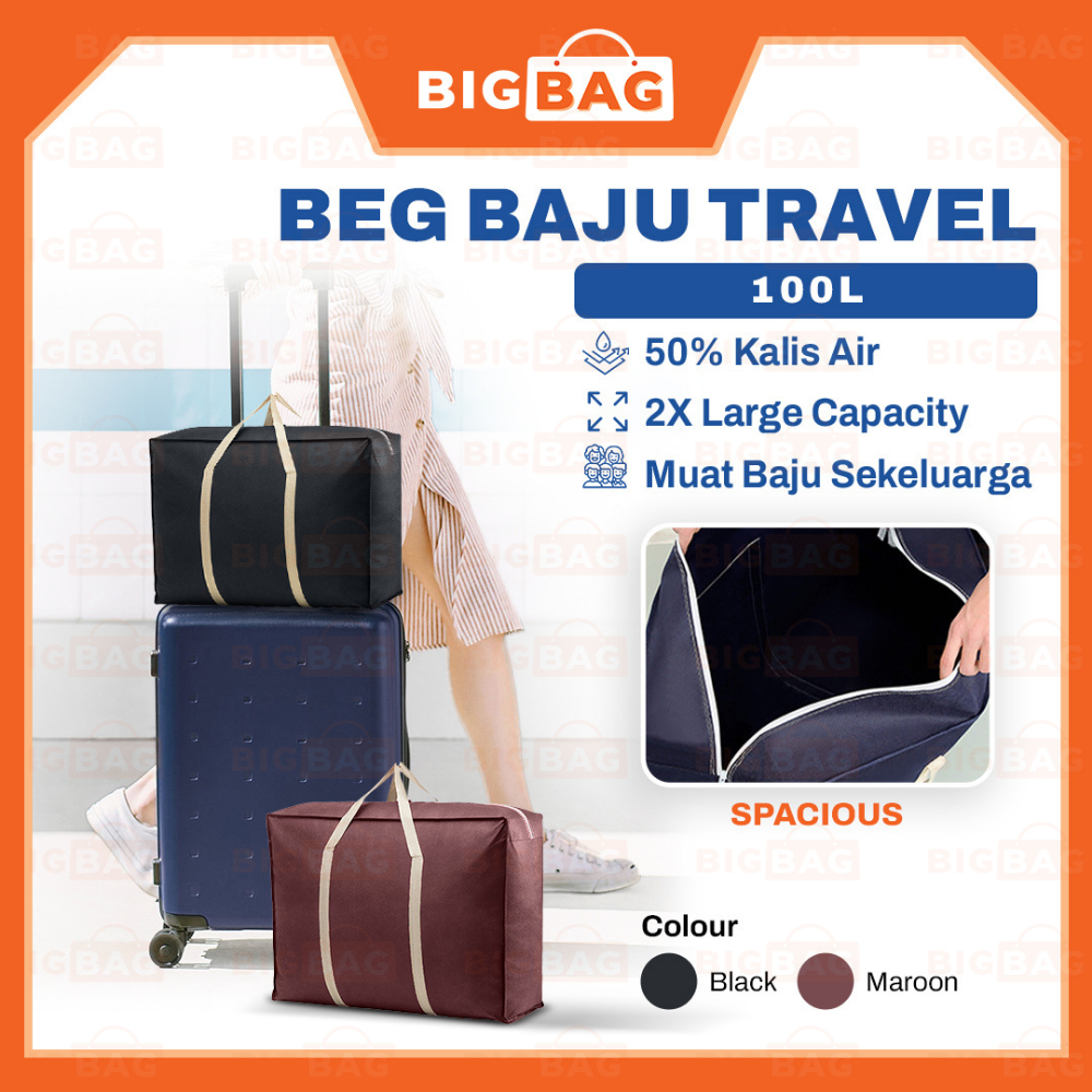 BIG BAG Beg Baju Travel Murah Bag Pakaian Travel Murah Bag Baju Balik ...