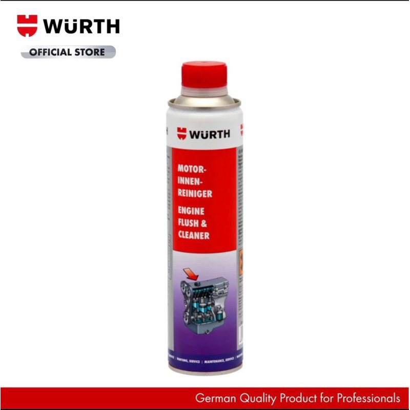 100% oOriginal Wurth Engine Flush And Cleaner additive 400ml | Shopee ...